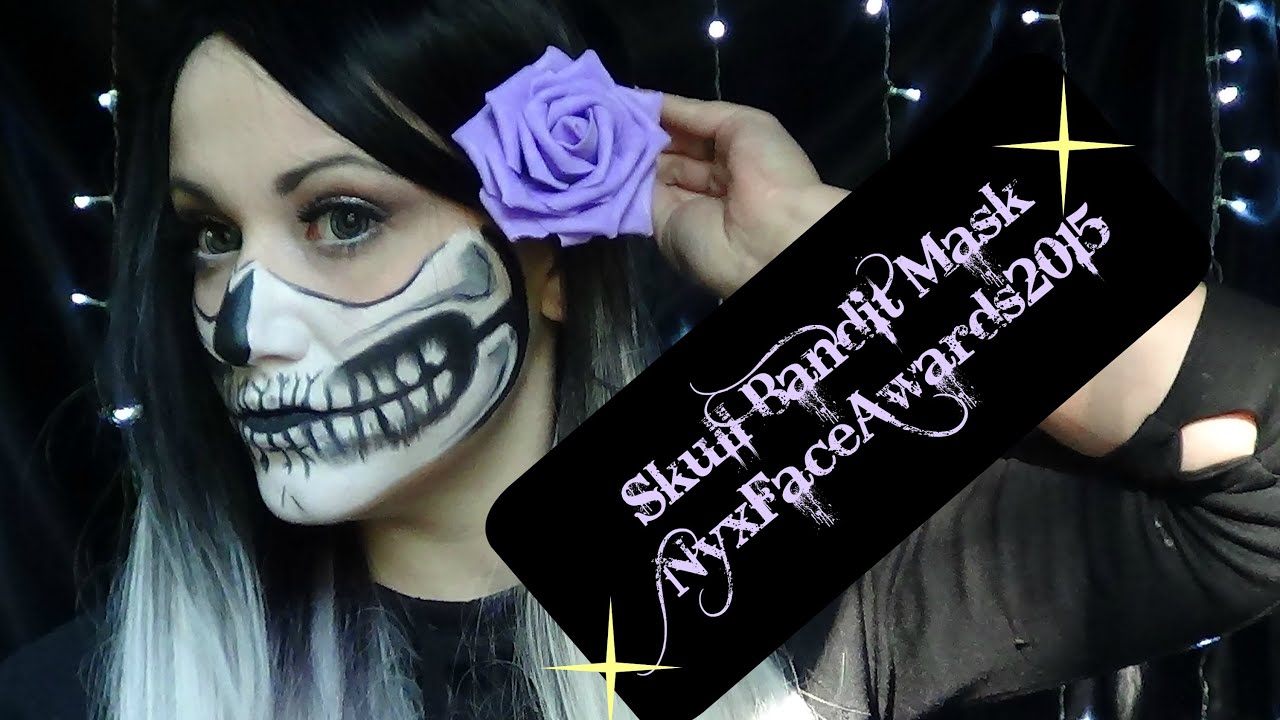 Skull Bandit Mask (NyxFaceAwards2015) - YouTube