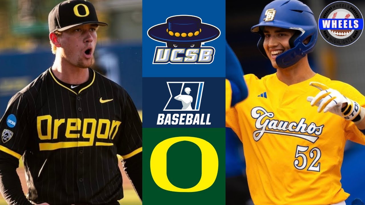 #14 UCSB vs Oregon | Regional Final | 2024 College Baseball Highlights ...