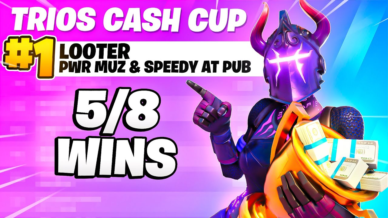 1st Place in The Trio Cash Cup! 🏆 (5 Wins) - YouTube
