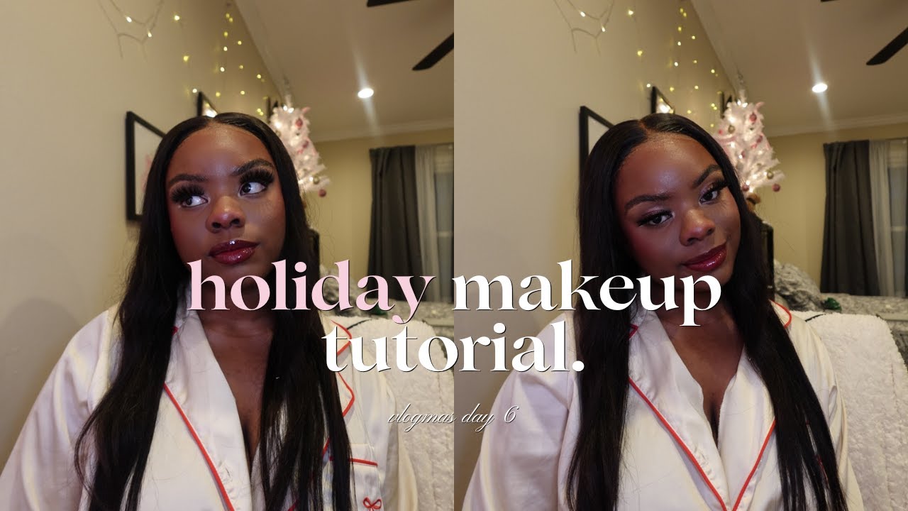 Winter Holiday Makeup Glam Tutorial ft. MAC Cosmetics | Simply Rae ...