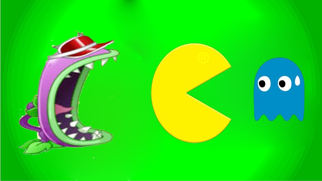 Chomper vs Pacman vs Plants vs Zombies 2 - YouTube