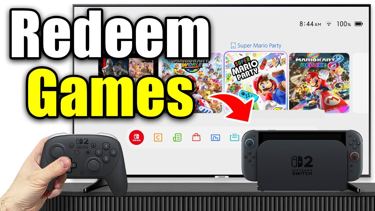 How To Redeem Game Vouchers on Nintendo Switch 2 (Easy Guide!) - YouTube