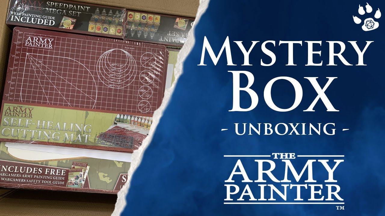ARMY PAINTER MYSTERY BOX - UNBOXING - Band of Badgers - YouTube