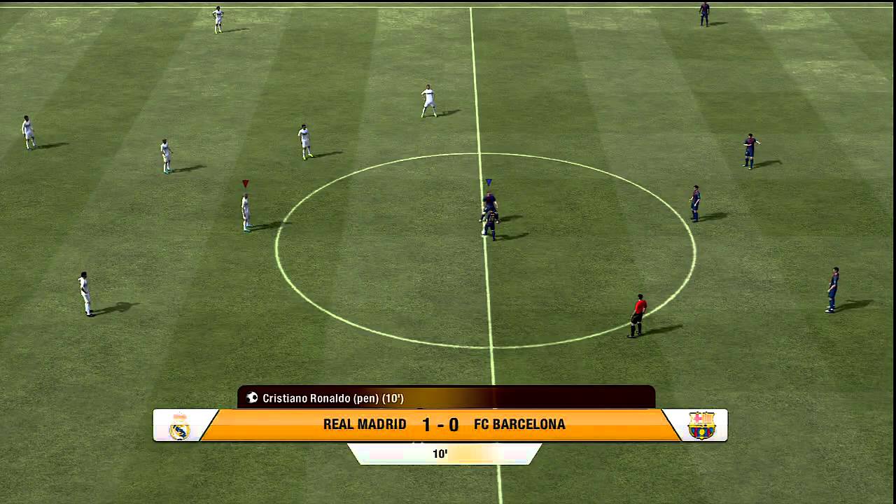 Fifa 12 - Real Madrid Vs. Barcelona - Exhibition Match - YouTube
