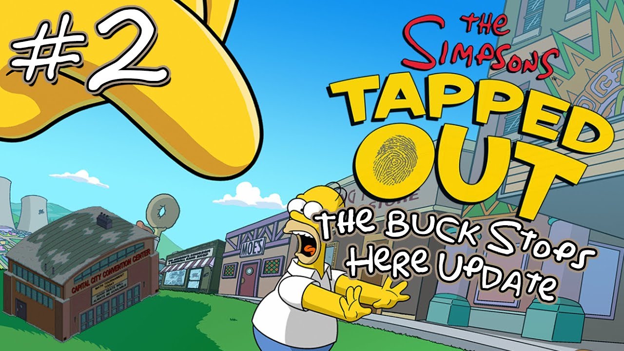 The Simpsons: Tapped Out - The Buck Stops Here Update | Capital City ...