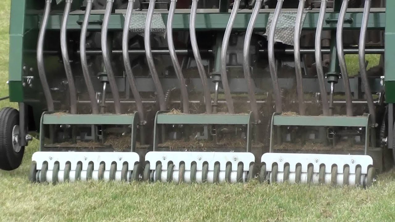 Sportsfield Overseeding - YouTube