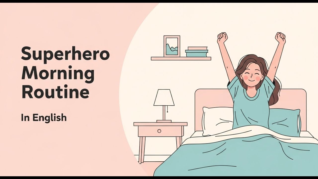 Fun Superhero Morning Routine: Speak English with a Twist! - YouTube