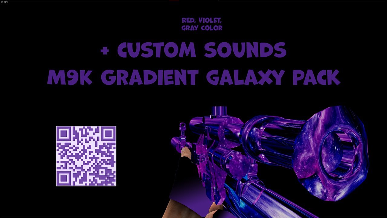 💜GRADIENT GALAXY💖PACK🖤 | ⭐M9K RESKIN⭐ - YouTube