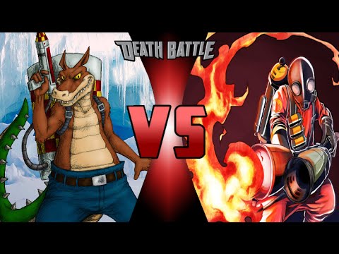 Death Battle Reading: Dingodile vs Pyro - YouTube