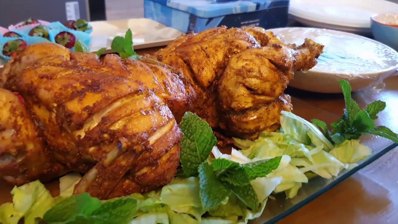 Lahori Chargha, Murgh muslam, Steam roast chicken, Fried chicken by ...
