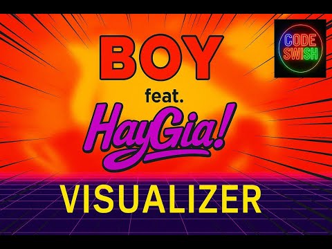 BOY featuring HayGia! - Music Visualizer - CODE SWI$H - YouTube