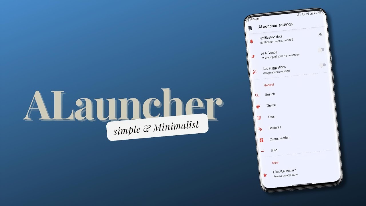Must try this Simple & Minimalist Launcher | ft.: ALauncher - YouTube
