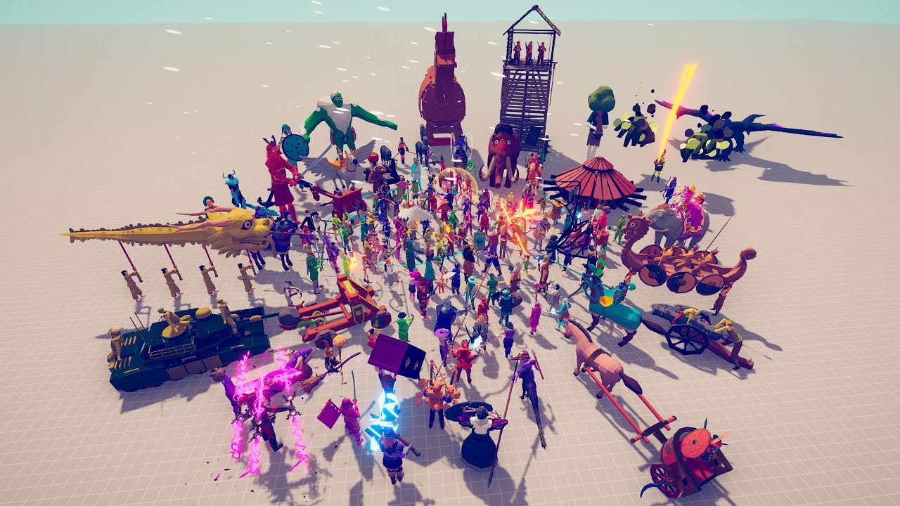 ALL UNITS BATTLE ROYALE | TABS - Totally Accurate Battle Simulator ...