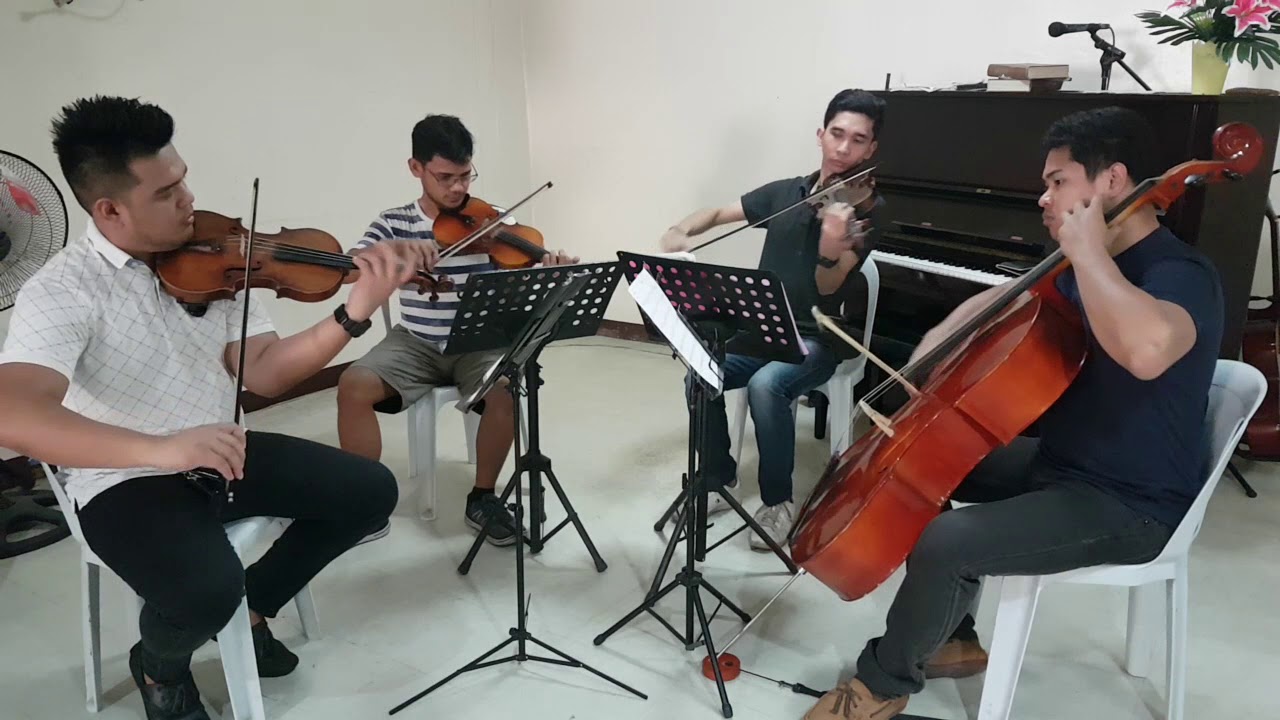 The Prayer Lyrica String Quartet Rehearsal Cover - YouTube