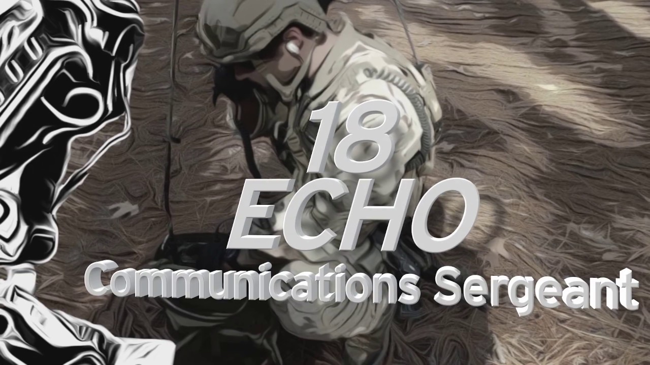 U.S. Special Forces Communications Sergeant - YouTube