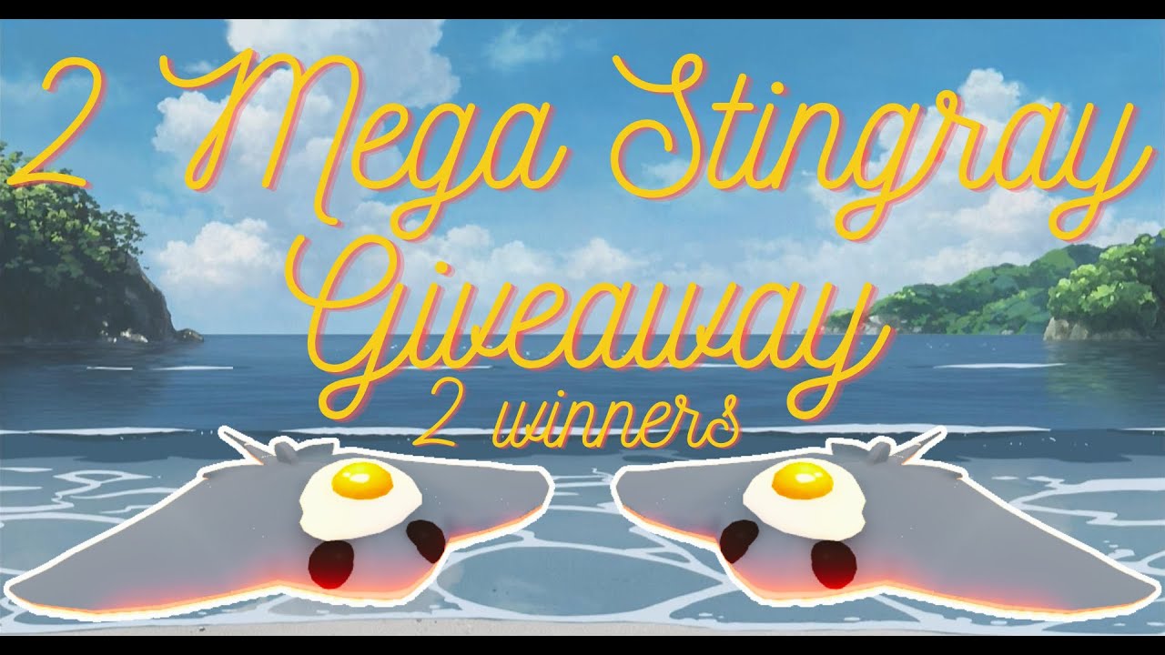 Making 52 Neon Stingrays and 13 Mega Stingrays In Adopt Me! Roblox ...