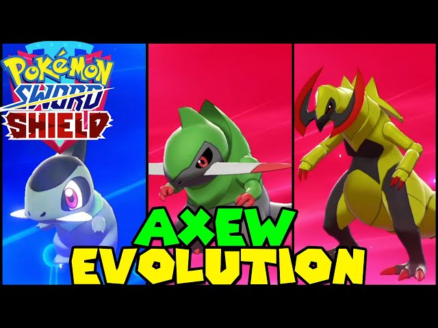 Axew Evolutions
