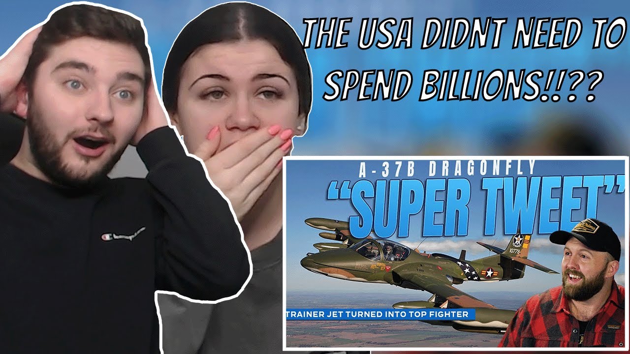 British Couple React Greatest Attack Jet You've Never Heard Of - A-37 ...