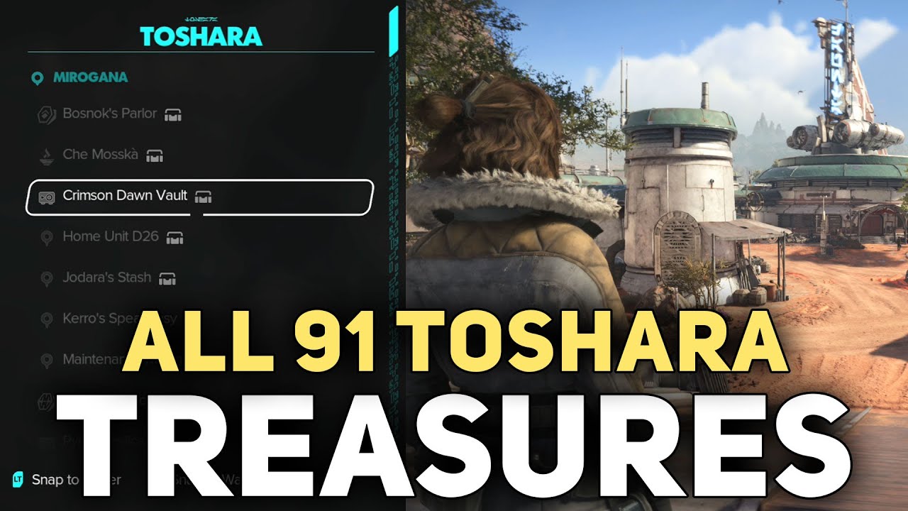 All Treasure Chest Locations In Toshara (All Weapons, Armors Upgrades ...