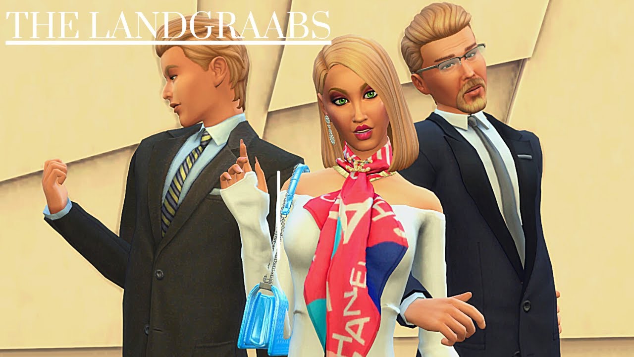The Landgraab Family Makeover | The Sims 4 | CAS - YouTube