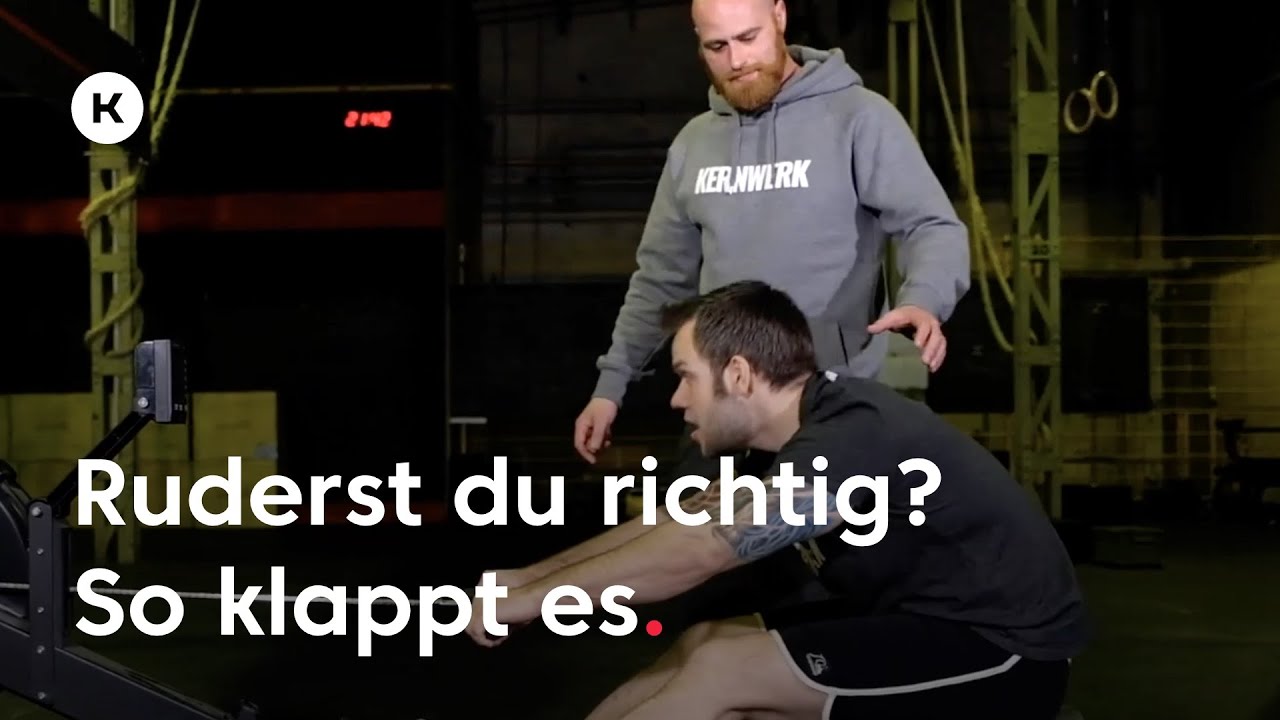 Richtig Rudern - YouTube