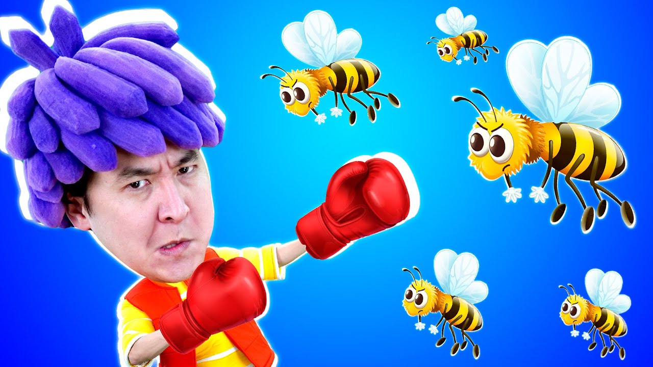 Buzz Buzz Bees Song | Wheels on the Bus +more Nursery Rhymes & Kids ...