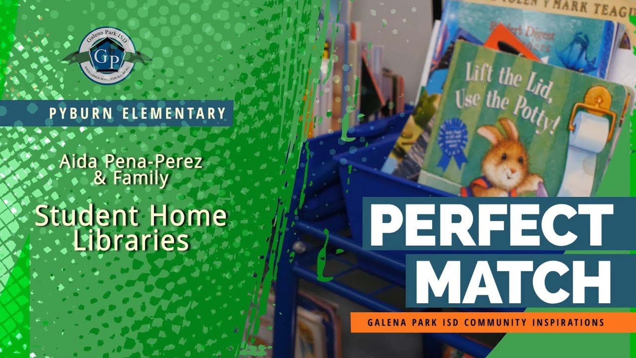 Episode # 2 Home Libraries Perfect Match Pyburn Elementary - YouTube