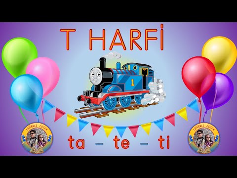 T Harfi (10. Harf - Alfabe - Dik temel harfler)