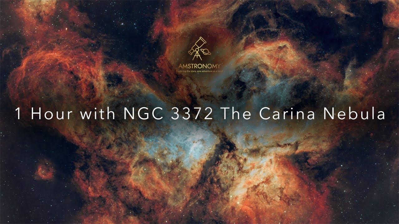 🔭 1 Hour with NGC 3372 The Carina Nebula with Astrokurt 🔭 Sydney, NSW ...