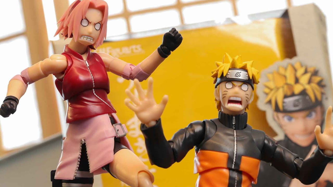 Ten years of evolution SHF Naruto Uzumaki, new Konoha, the most movable ...