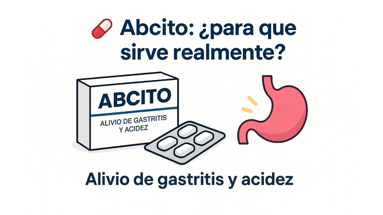 Abcito: para qué sirve, beneficios y cuándo tomarlo correctamente - YouTube