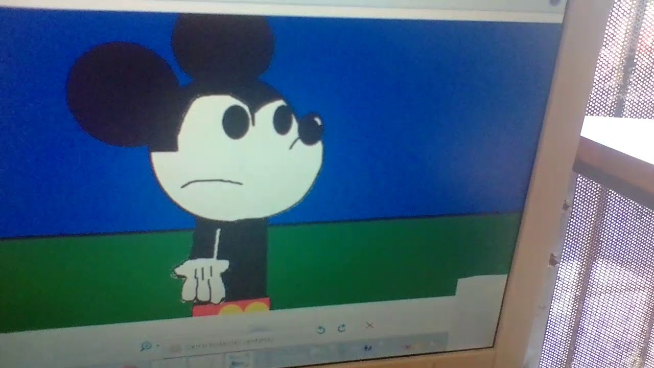 Mickey mouse y Werewolf mouse halloween - YouTube