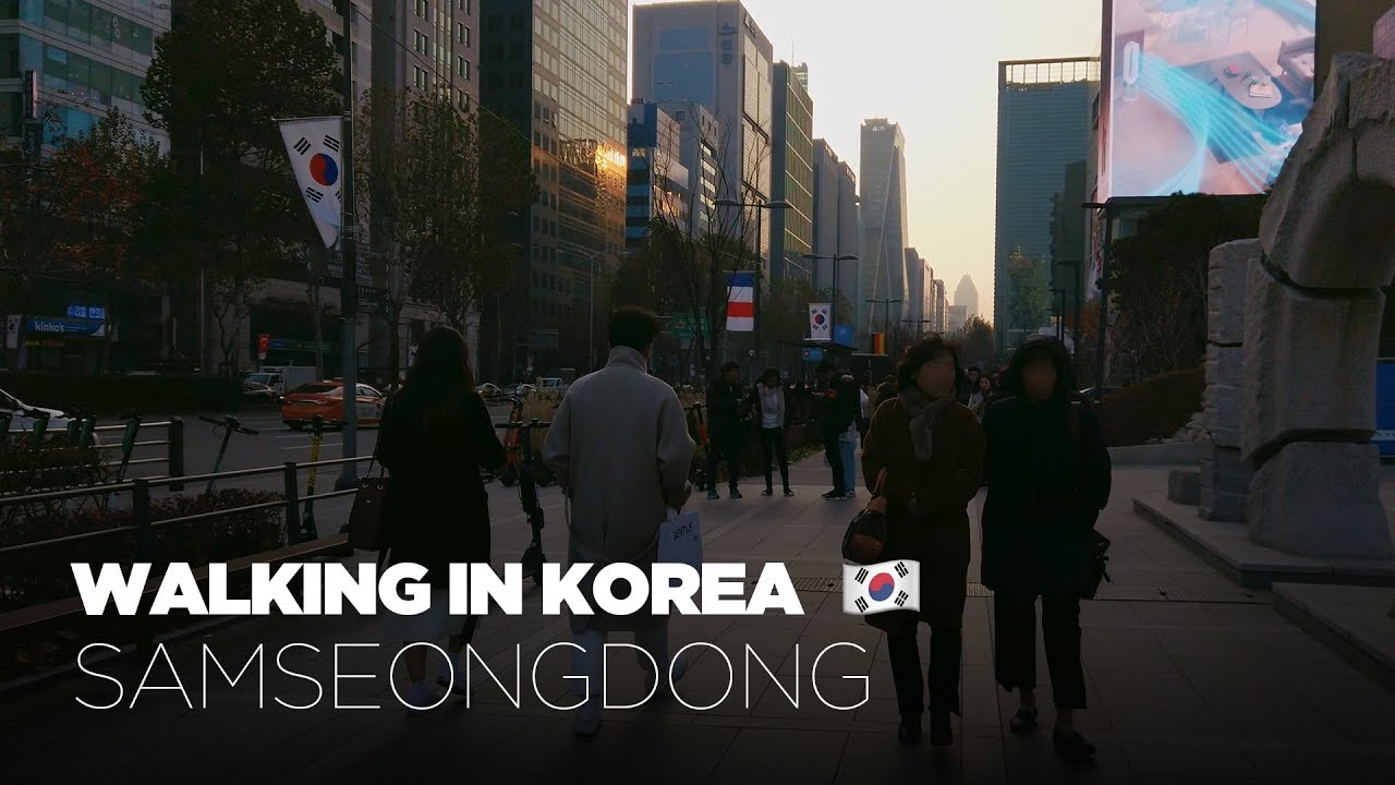 [4K] Walking in Seoul, Samseong-dong, COEX 🇰🇷| 삼성동, 코엑스 | 三成洞 - YouTube
