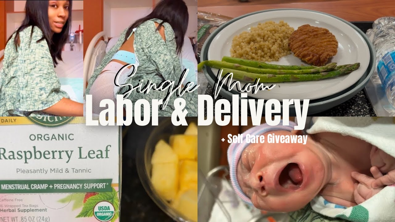 Labor & Delivery By Myself | Uber to Hospital: No Epidural, 1 Hour ...
