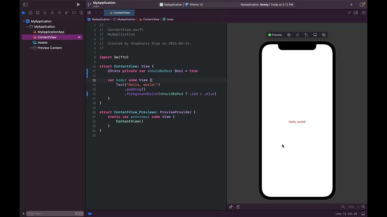 [SWIFTUI HANDBOOK] 071 Conditional modifier - YouTube