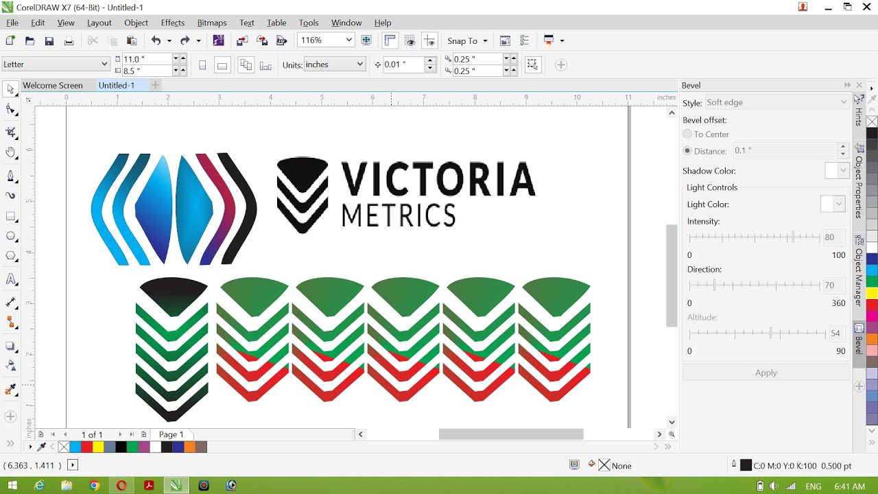 corel draw victor kesy bnyin ga - YouTube