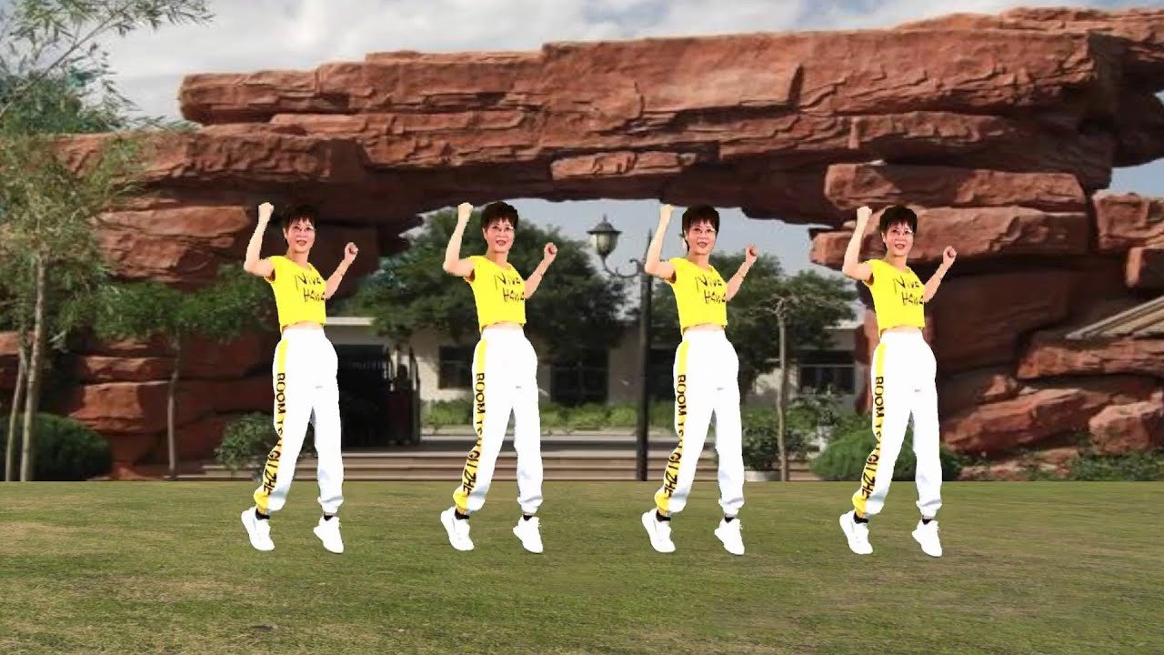 Square dance zero-based aerobics "Sweet" is simple and easy to learn, suitable for all ages ...