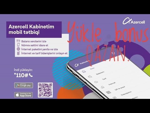 Azercell kabinetimdən paylaşım  et pulsuz Azercelldən kontur bonusu qazan!