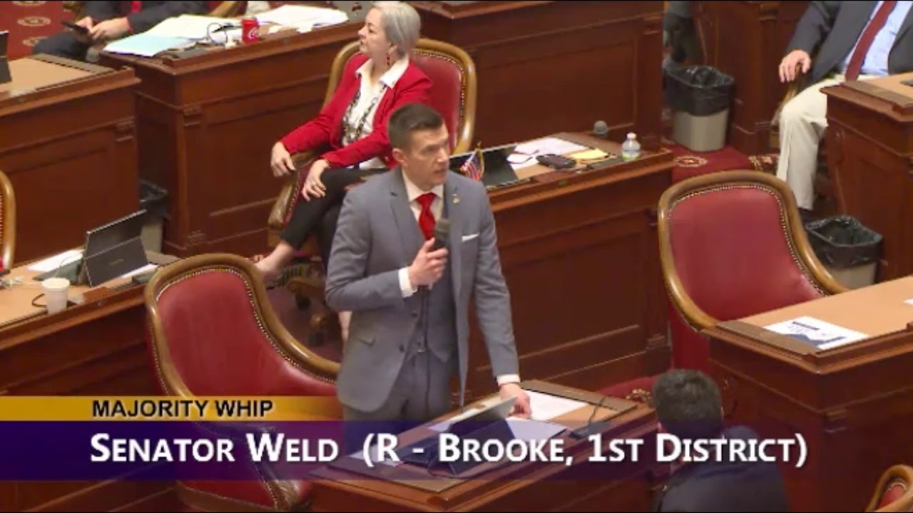 Senator Weld Honors State's Veterans With Resolution - YouTube