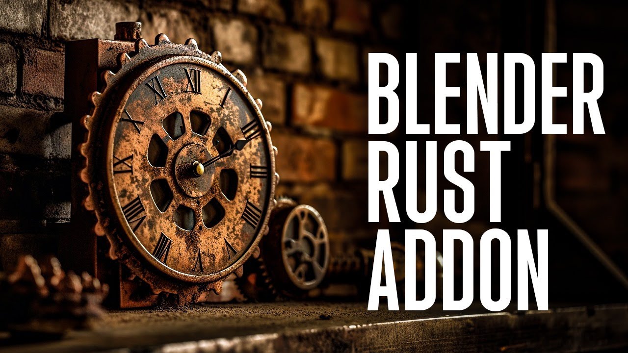 Blender Rust Addon Deepak Graphics Youtube 3479