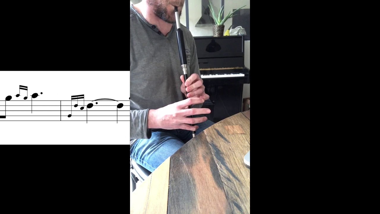 Flower of Scotland - Practice Chanter - Beginner - YouTube