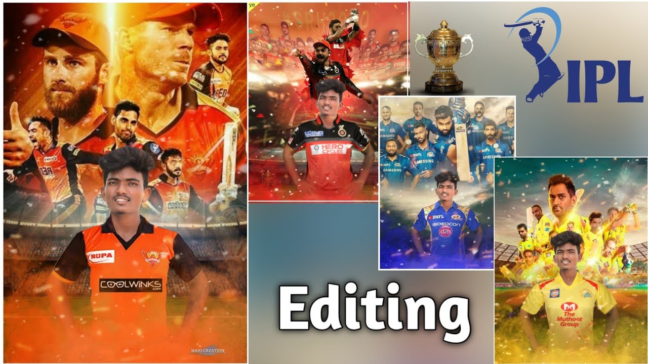 IPL photo editing 2021 || IPL photo editing || IPL photo editing in ...