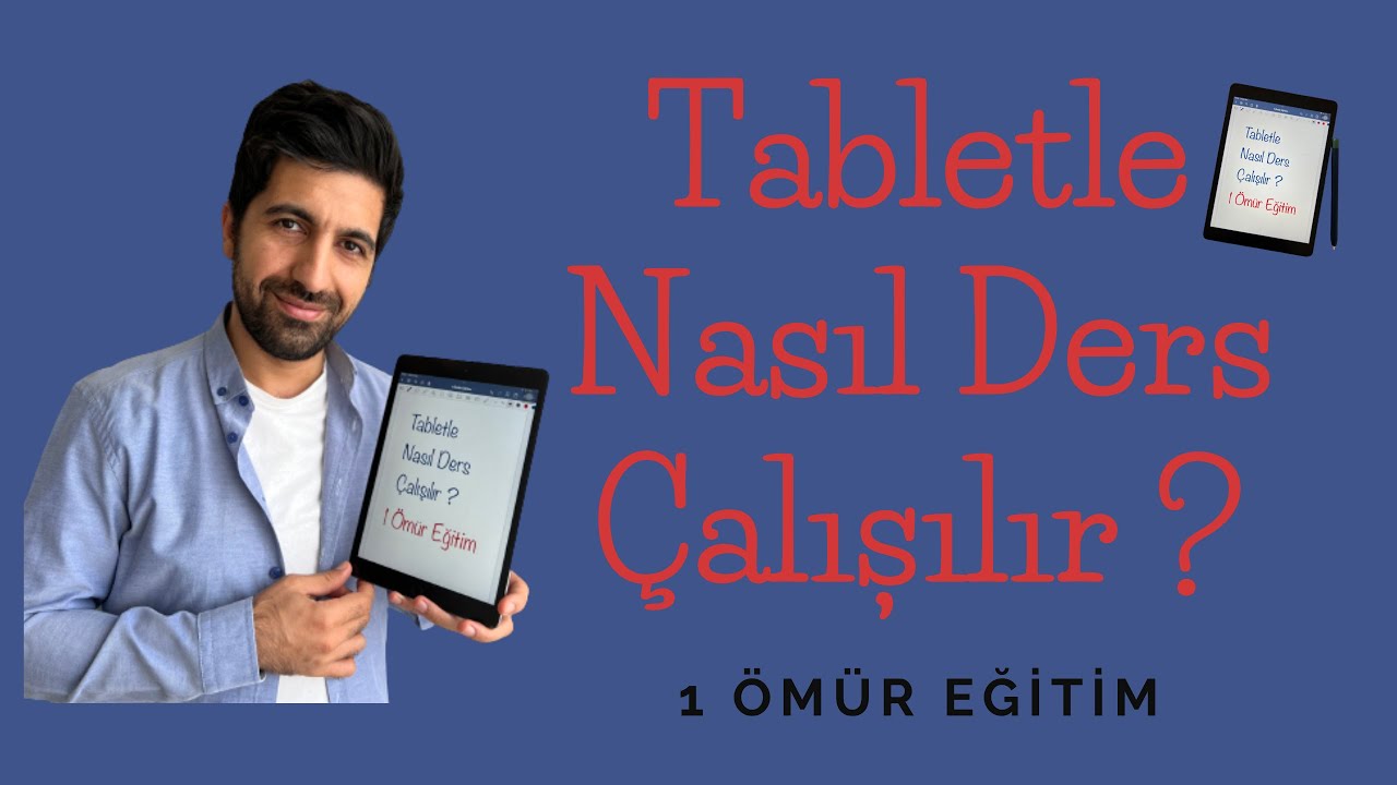 Tabletle Nasıl Ders Çalışılır ? | YKS’ye çalışma serüvenimden - YouTube