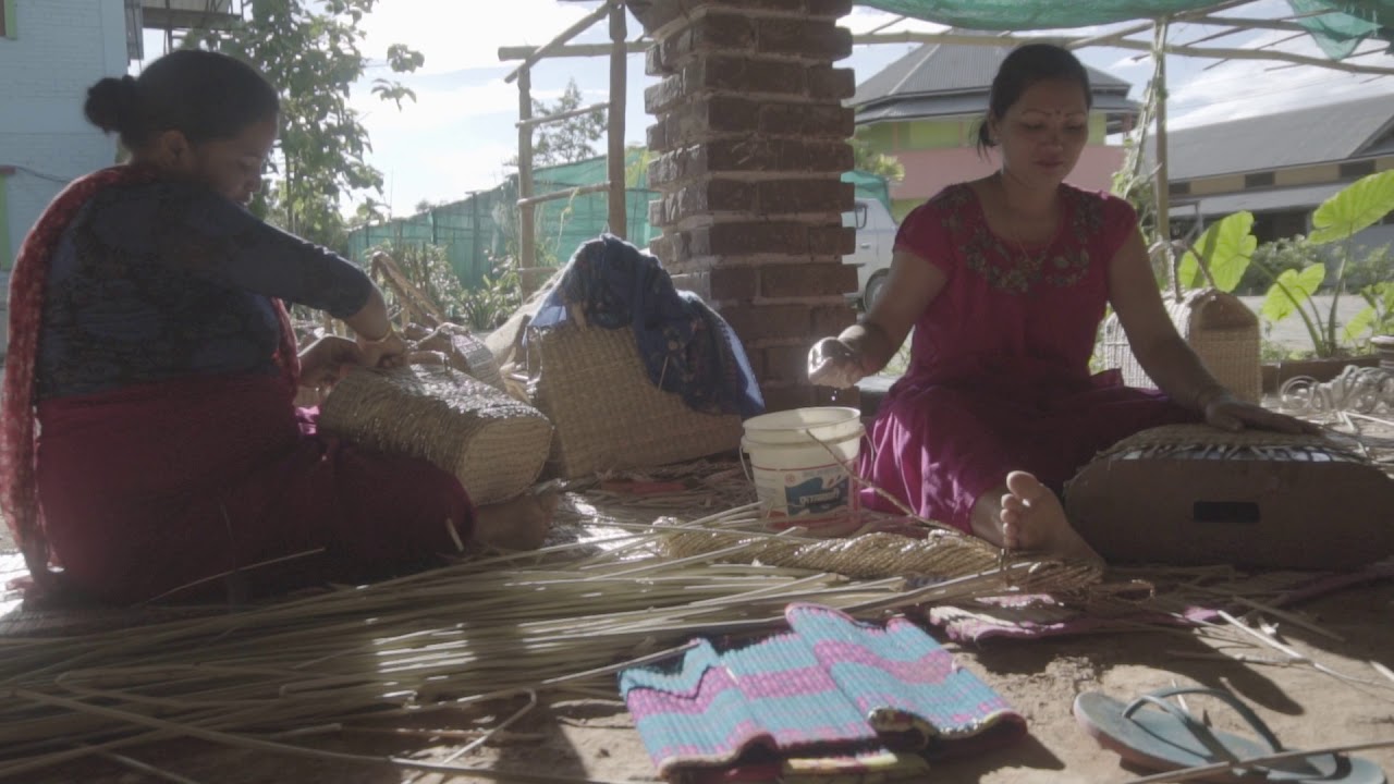 Kauna Grass Craft in Manipur - YouTube