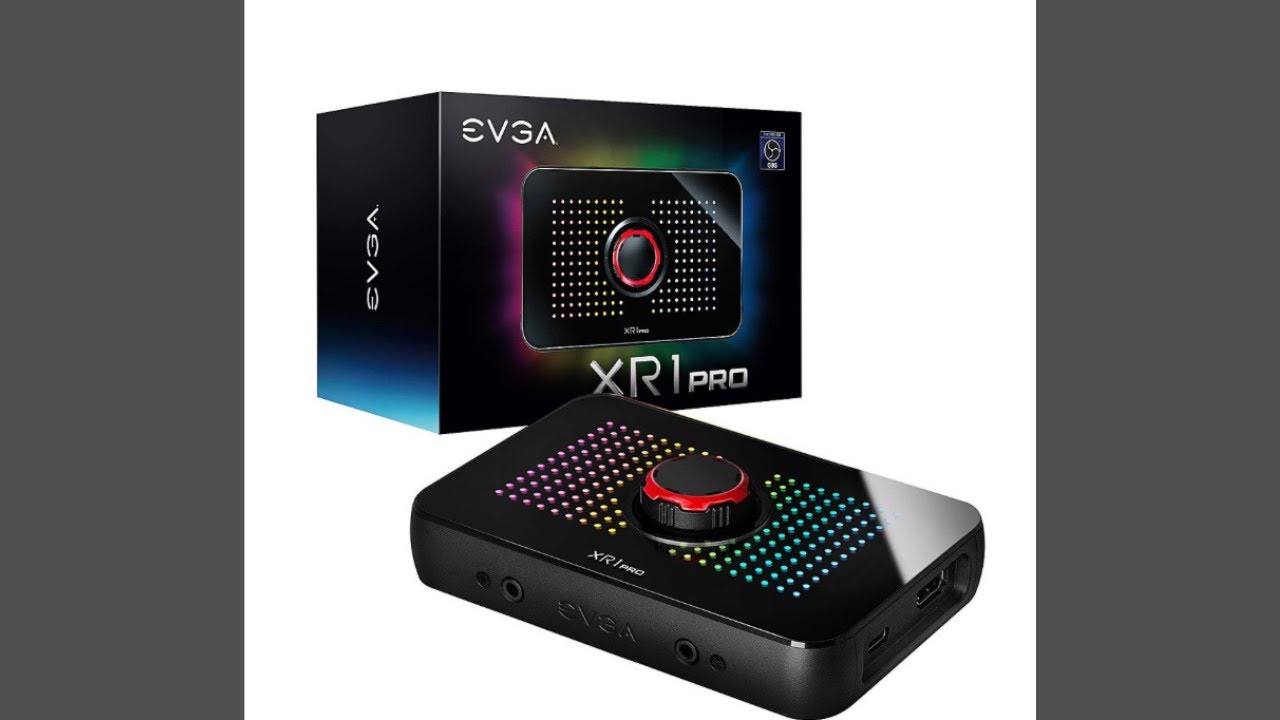 EVGA - XR1 Pro Capture Card - Black - YouTube