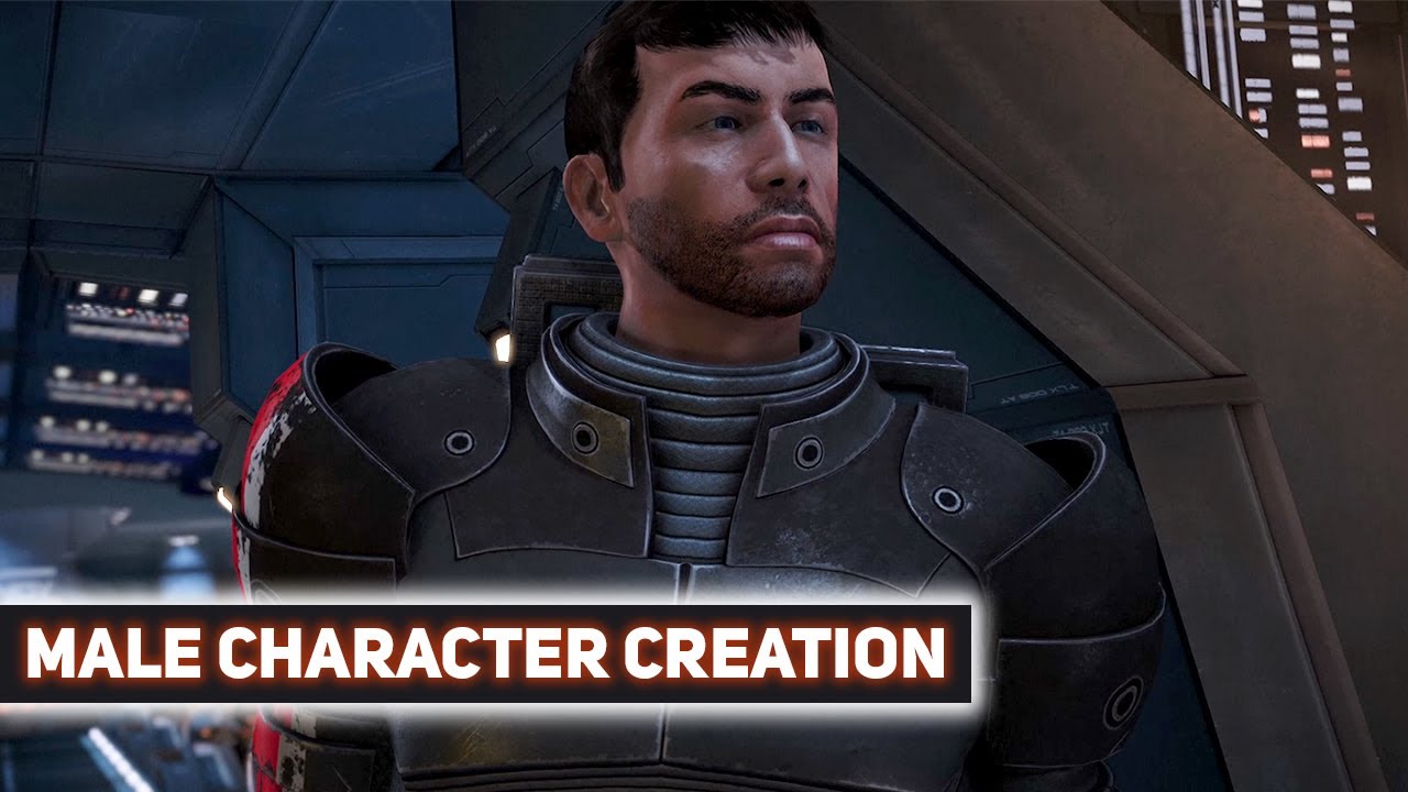 Mass Effect Legendary Edition - Male Character Creation - YouTube