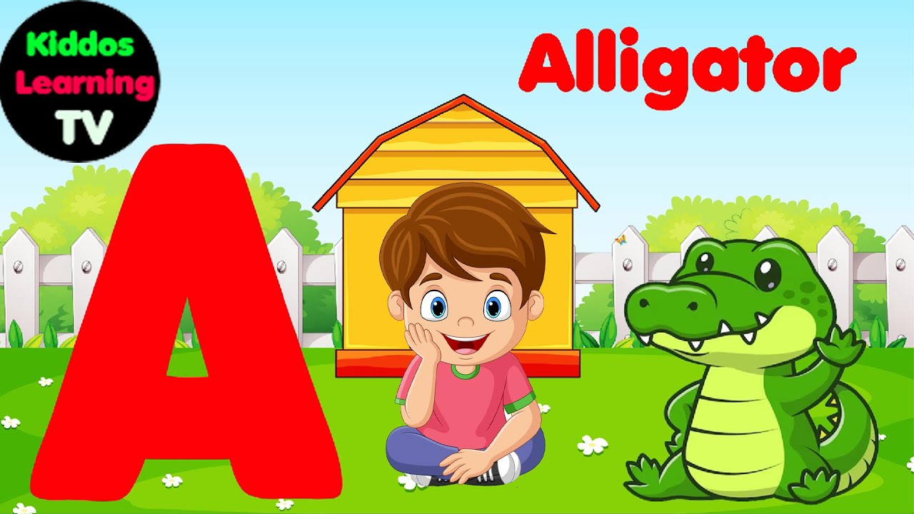 English Alphabet Learn A to Z | ABC Learning | Early Education For ...