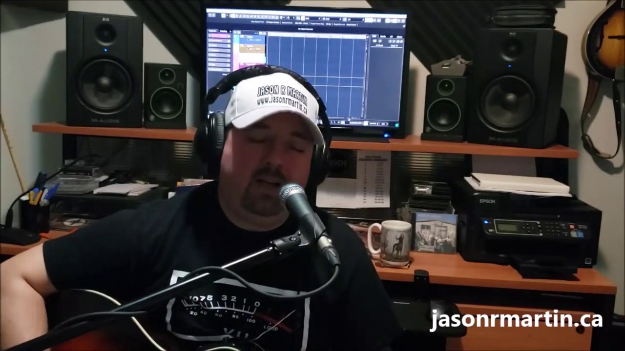 Jason R Martin HOME STUDIO Session 'Half Full Half Empty Life ...