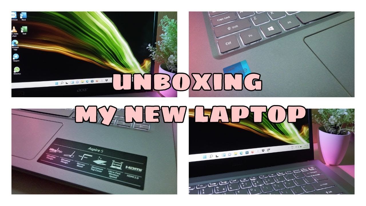unboxing acer aspire 5 (2022) Malaysia - YouTube