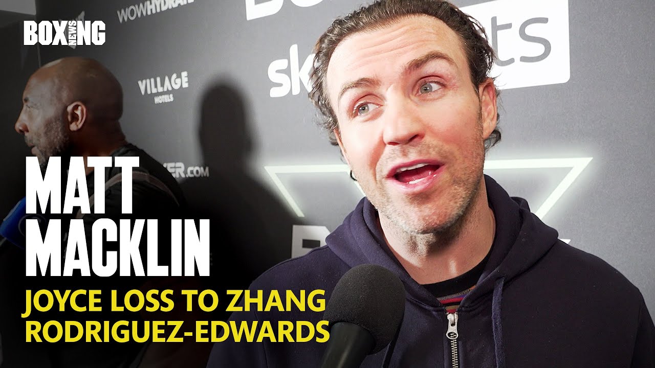 "Joyce Lost His Invincibility!" - Matt Macklin on Zhang KO - YouTube